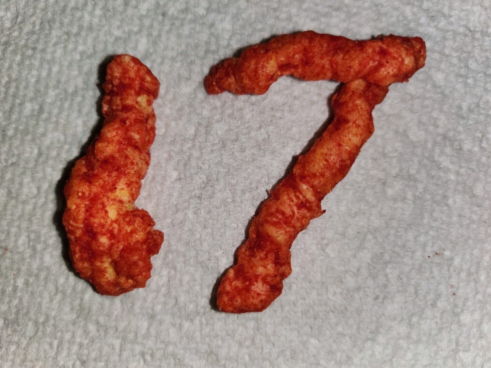 2 Hot Cheetos Shaped Like 67 EXTREMELY RARE One Of A Kind | eBay
