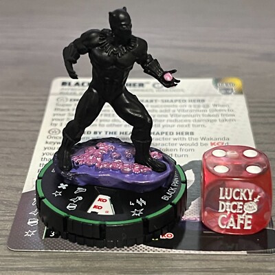 Marvel Heroclix Black Panther 043b Black Panther Super Rare Prime | eBay