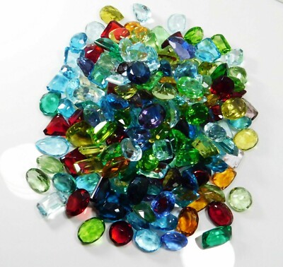 Natural Loose Gemstone Mixed Gems Carat Lot Mix Faceted Cut Semi ...