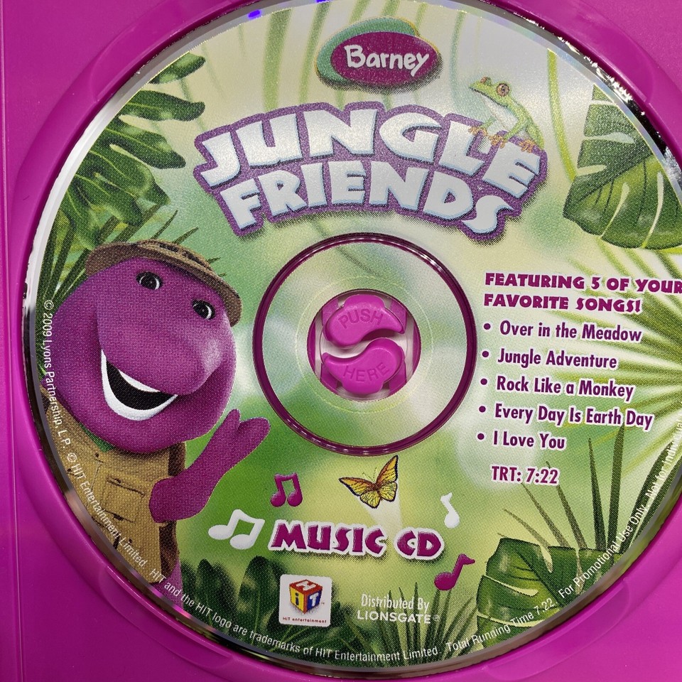 Barney: Jungle Friends (DVD, 2009, DVD/CD) New 884487104198| eBay