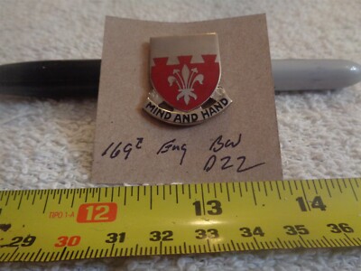 169th Engineer Battalion D22 Unit Crest, DI, DUI (DRAW#31) | eBay