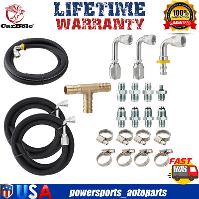 Steering Hose Hookup Kit For GM Hydroboost Power Brake Booster w ...