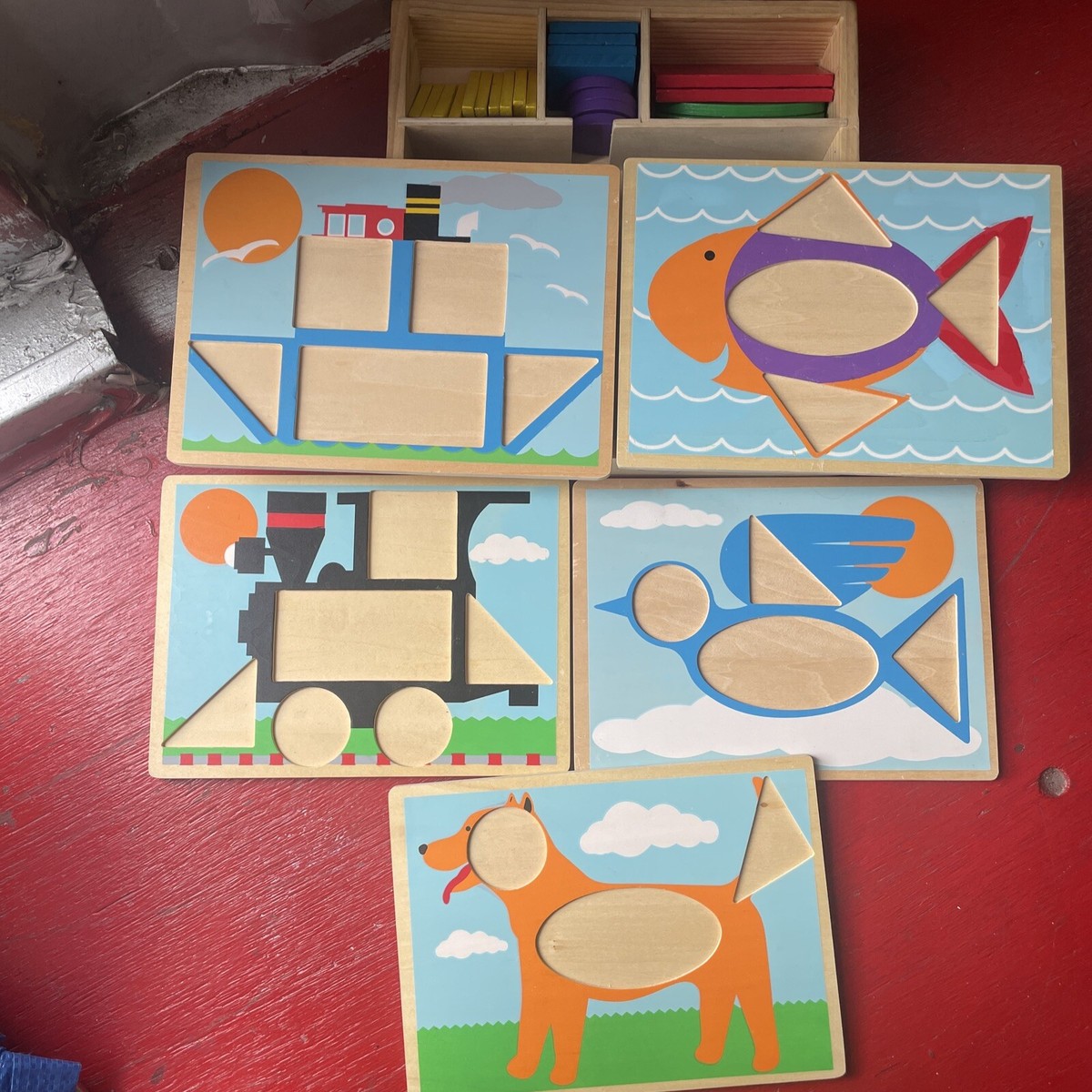 Melissa And Doug Beginner Pattern Blocks