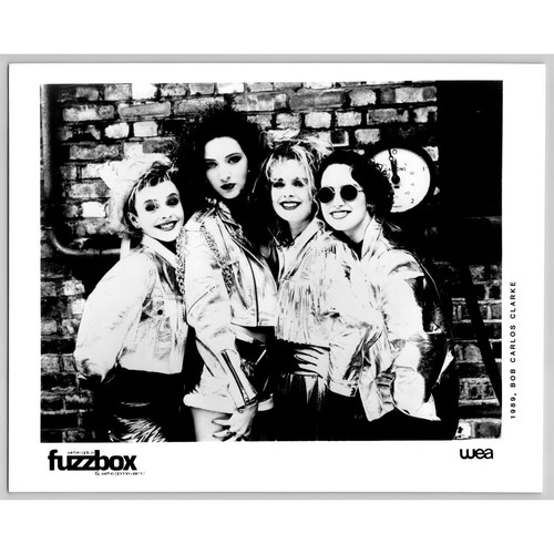 Fuzzbox Punk Pop New Wave All-Female Rock Band 80s-90s Glossy Music ...