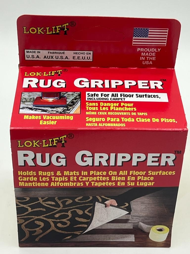 Lok-Lift Rug Gripper, Hold Rugs in Place on all Floor Surfaces - 2.5" x ...
