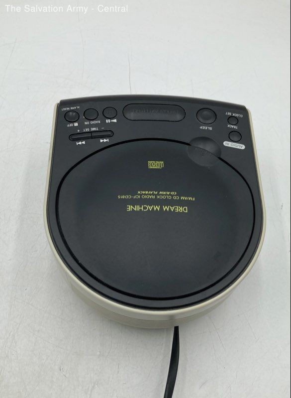 Sony Dream Machine ICF-CD815 Black FM AM Alarm Tabletop Clock Radio CD ...