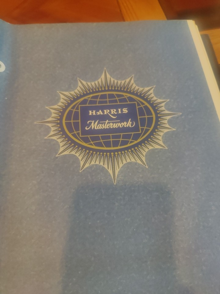 Harris Statesman Deluxe Album With Stamps **Read** | eBay