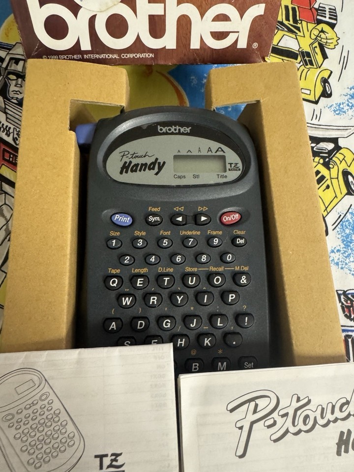 Brother P-touch Labeling System PT-1200 - Includes All Original ...