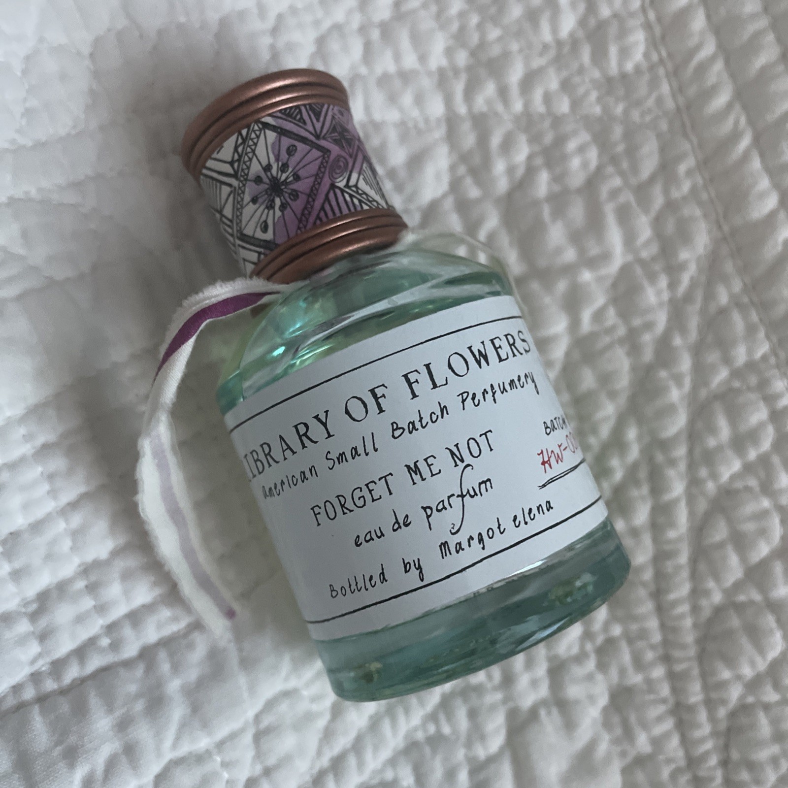 Library of Flowers Forget Me Not Perfume Spray 1.69 fl. oz. Eau de ...