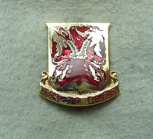 US Army 738th AAA Anti Aircraft Artillery DI DUI CREST CB Meyer 9m HMk ...