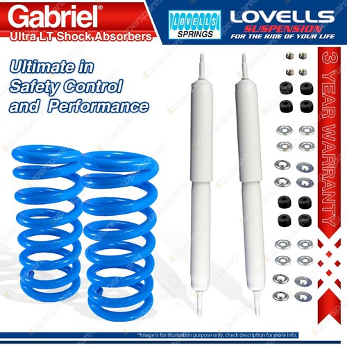 Front Gabriel LT Shocks + Lovells Springs for Landcruiser FZJ HZJ80 ...