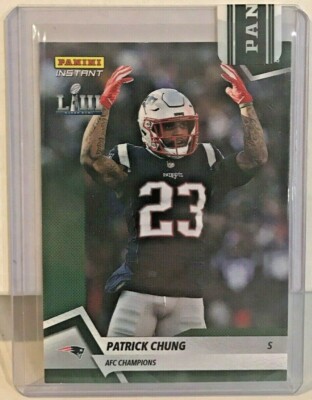 Patrick Chung 2018 Panini Instant AFC Champions #429 - GREEN #'d 1/10 ...