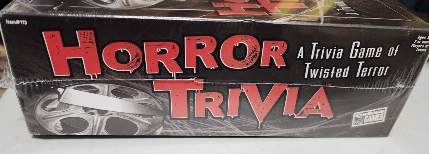 Twisted Terror Horror Trivia Game Ultimate Evil of the Night Scary ...