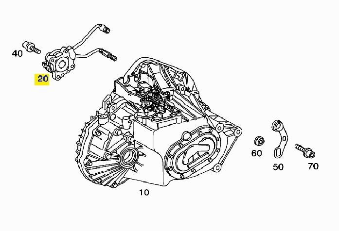 A0022501815 MERCEDES GM 716 TRANSMISSION CLUTCH RELEASE BEARING GENUINE ...