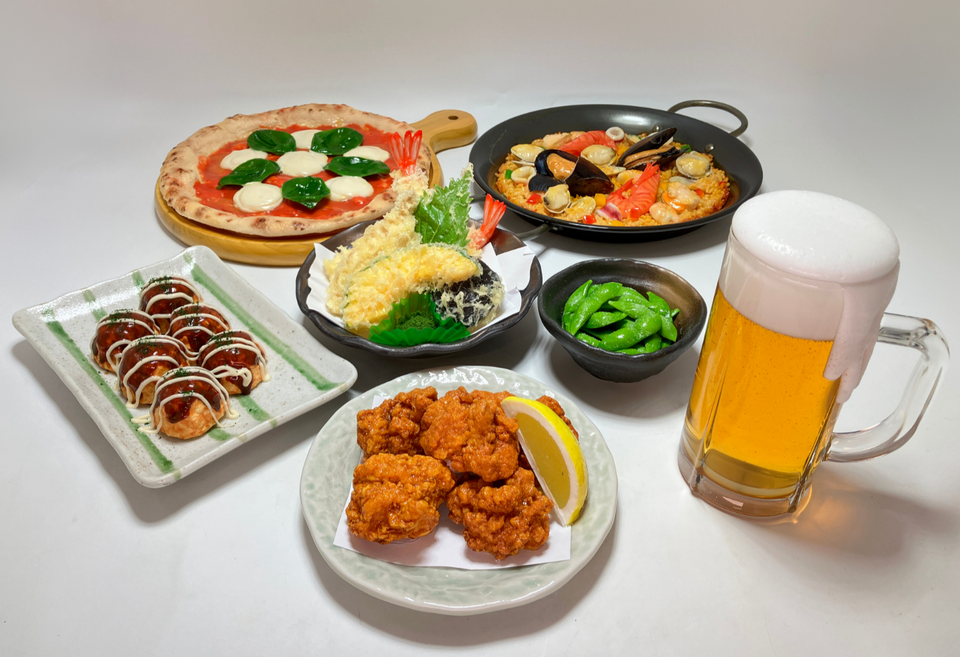 Pizza Margherita 1/1 Display Fake Food Sample PVC Handmade Japan | eBay