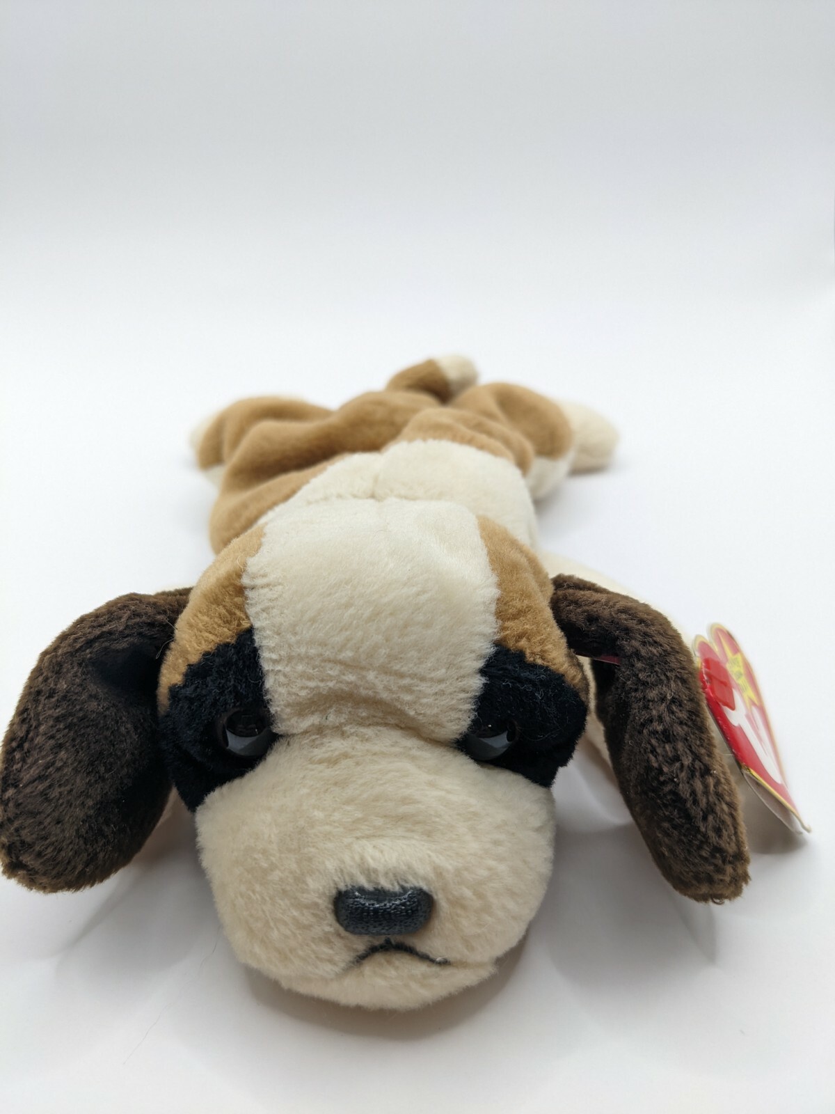 BERNIE St. Bernard Dog (Style 4109) 1996 TY Retired Original Beanie ...