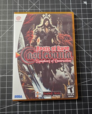 Dreamcast Beats of Rage Castlevania Custom Case With Insert - NO Game ...