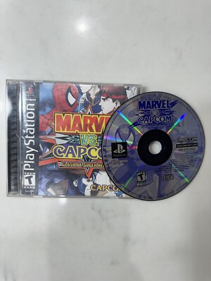 Marvel vs. Capcom: Clash of Super Heroes Scratch-Less (PlayStation 1 ...
