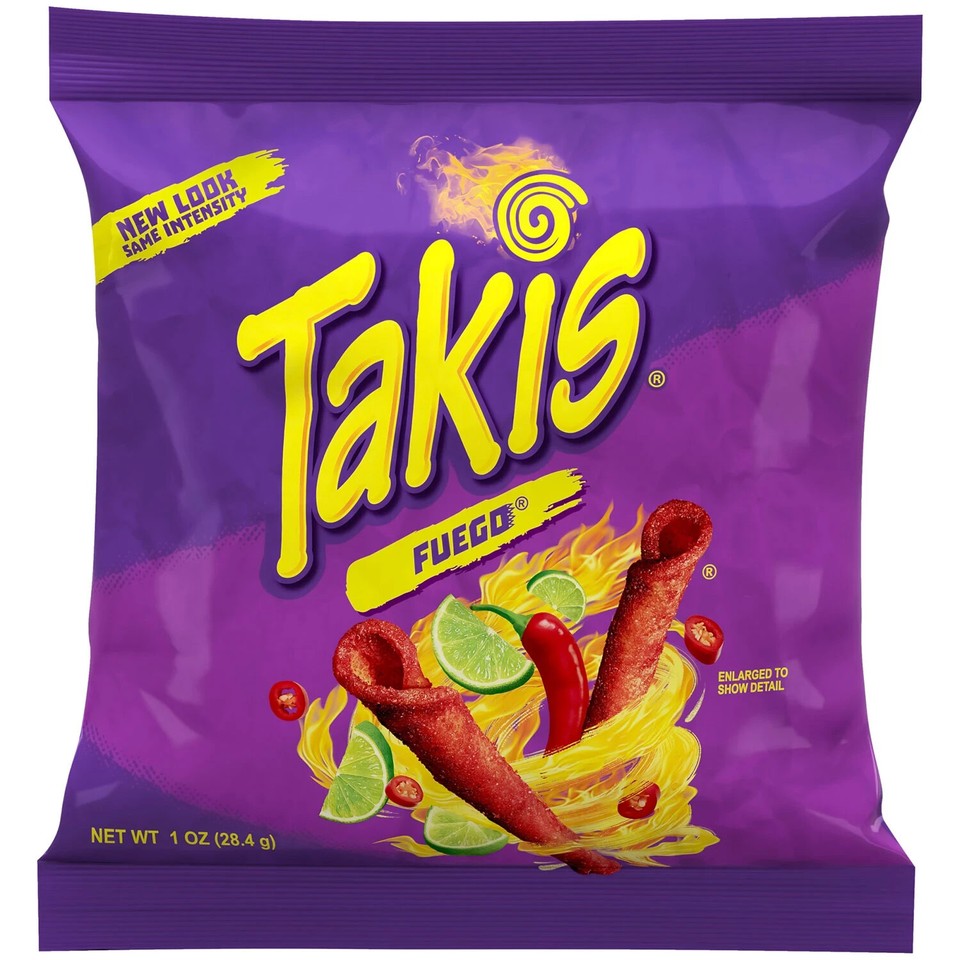 Takis Fuego Rolled Tortilla Chips (1 oz., 46 pk.) | eBay