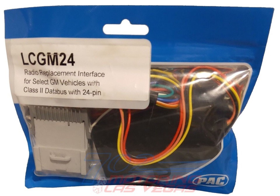 PAC LCGM24 RADIO REPLACEMENT INTERFACE FOR GM CLASS II VEHICLES CHIME ...