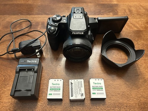 Fujifilm FinePix S Series S1 Digital Camera - Black Superzoom Bridge ...