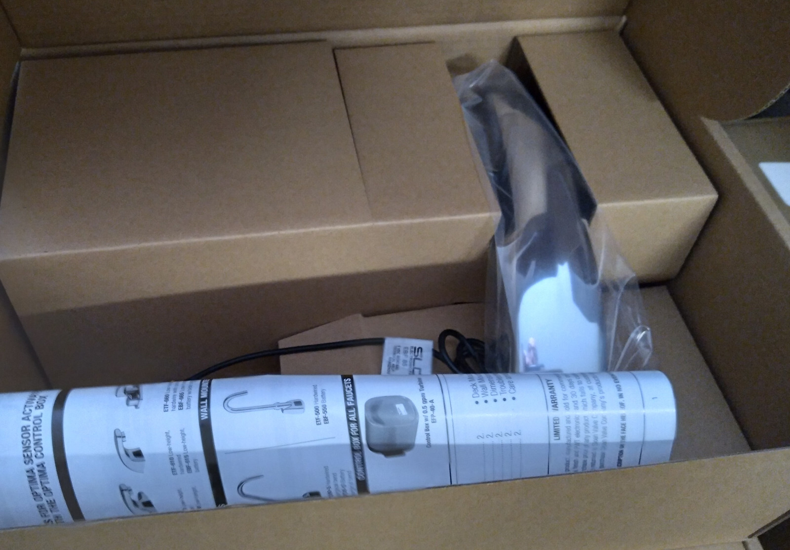 SLOAN Motion Sensor Activated OPTIMA Faucet compare @ 599 = only 1 left ...