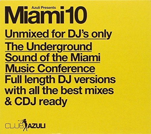 Various Artists Azuli Presents Miami 2010: Unmixed (CD) Album ...