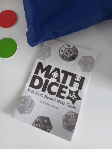 ThinkFun Math Dice Jr Game homeschool math fun learning complete EUC ...