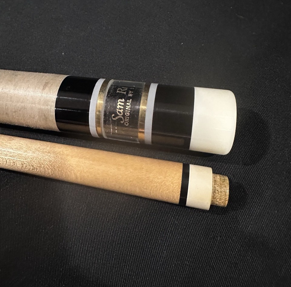 Frank Paradise Window Pool Cue 58 In 19.2 Oz 12.8 MM Vintage Hall Of ...