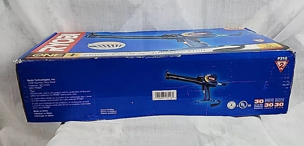 Ryobi One P310 18 Volt Power Caulk Adhesive Gun 18v for sale online | eBay