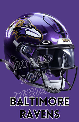 BALTIMORE RAVENS POSTER PRINT 11X17 NFL RAVENS FOOTBALL TEAM | eBay