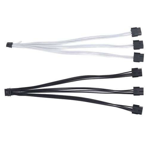 16Pin To 3X 8 Pin Gpu Cable PCIE 5.0 12VHPWR Right Angle 12+4 Pin To ...