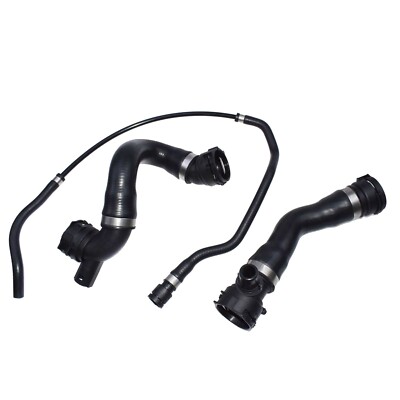 Lower Upper Radiator Coolant Hose + Vent Line Hose Set For BMW 325i ...