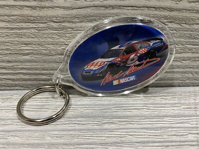 Mark Martin Wincraft Key Ring/Key Chain Mirrored #6 AAA Roush Nascar ...