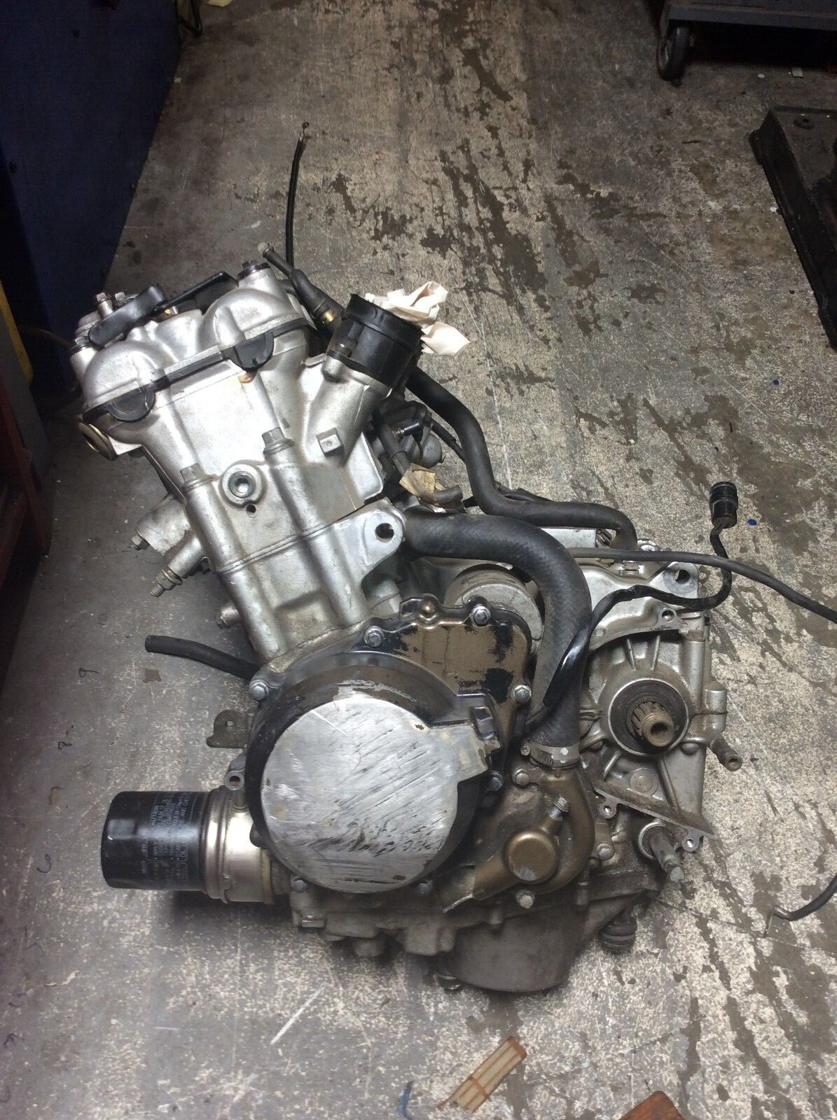 2000-2002 Kawasaki ZXR ZX600 Engine Guaranteed Runner BROKEN MOTOR ...