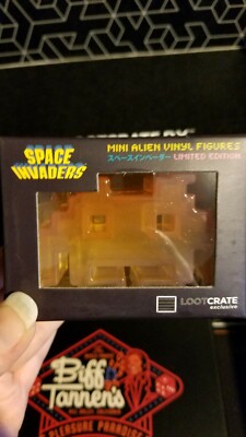 Space Invaders Mini Alien Orange Vinyl Figure Loot Crate Exclusive NIB ...