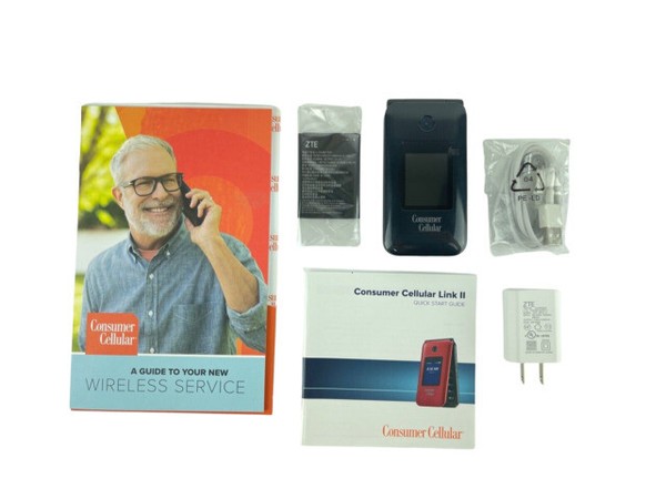 Consumer Cellular Link II - 8GB - Black (Consumer Cellular Network ...