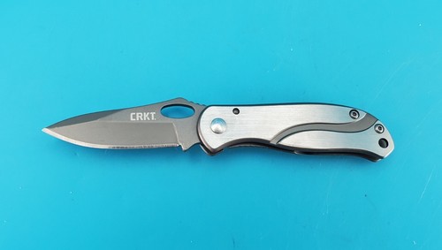 CRKT 6470 Pazoda Folding Pocket Knife Gray Plain Edge Frame Lock! | eBay