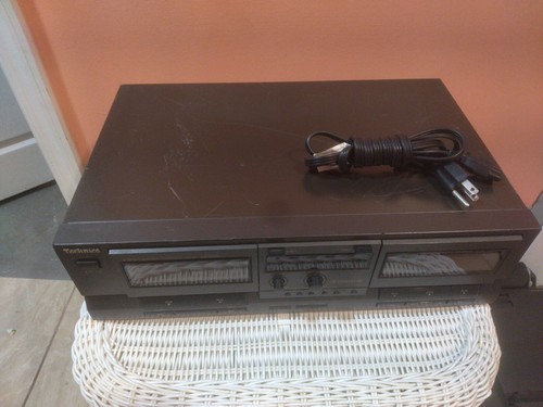 Vintage Technics Stereo Double Cassette Deck RS-TR210 No Remote | eBay