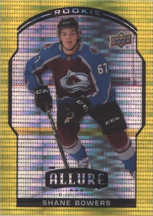 2020-21 Upper Deck Allure - Rookie Shane Bowers #87 Yellow Taxi (RC ...