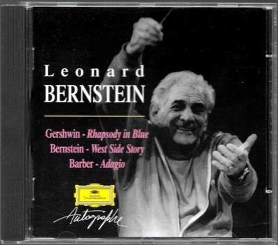 RARE CD ALBUM / LEONARD BERNSTEIN - GERSHWIN RHAPSODY BERNSTEIN BARBER ...