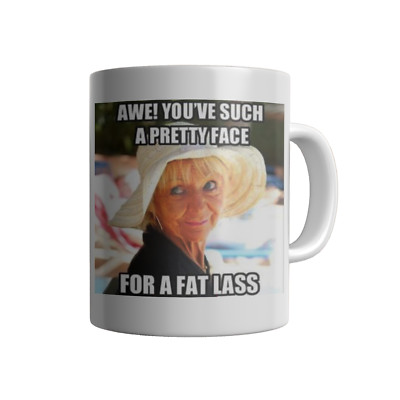 Personalised Limited Edition Madge Benidorm TV Classic Mug | eBay UK