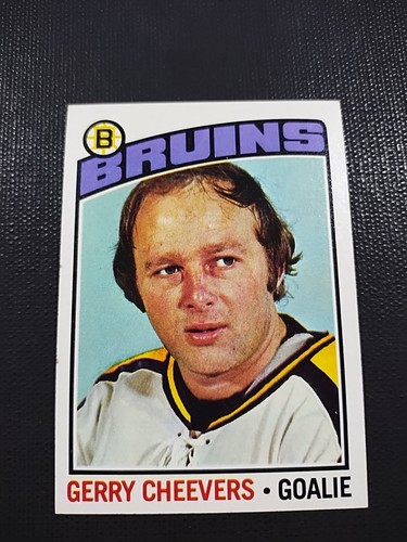 1976-77 Topps #120 Gerry Cheevers Boston Bruins HOF🏒🏒💥 VG-EX | eBay