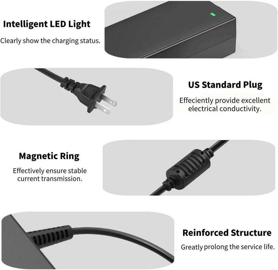 For Logitech G920 G29 Power Supply, 24V Power Adapter for Logitech ...
