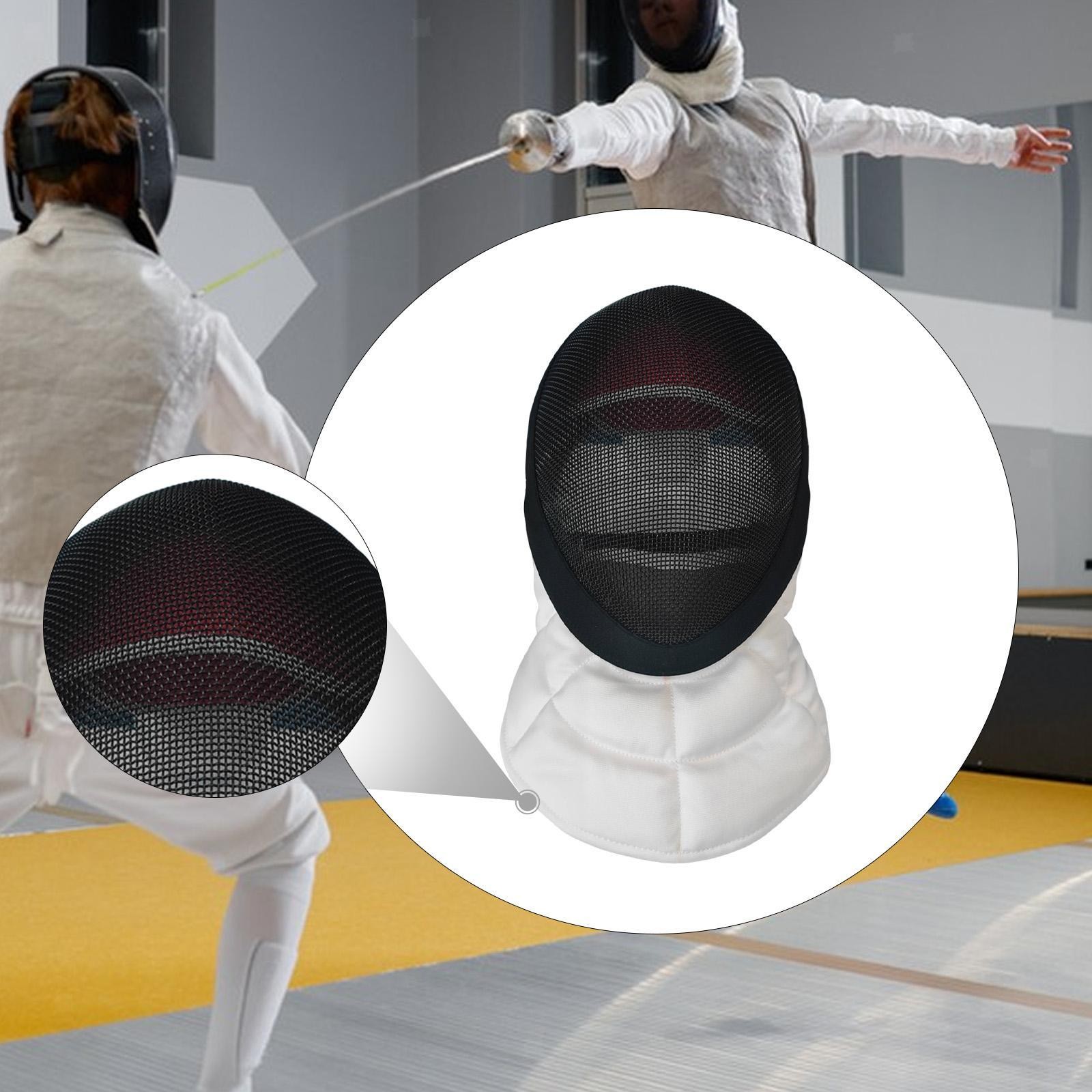 Fencing Mask for Sparring Kendo Professional Stabproof Sports ...