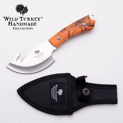 Wild Turkey HK-042OC Handmade Outdoor Heavy Duty Gut Hook Knife | eBay ...