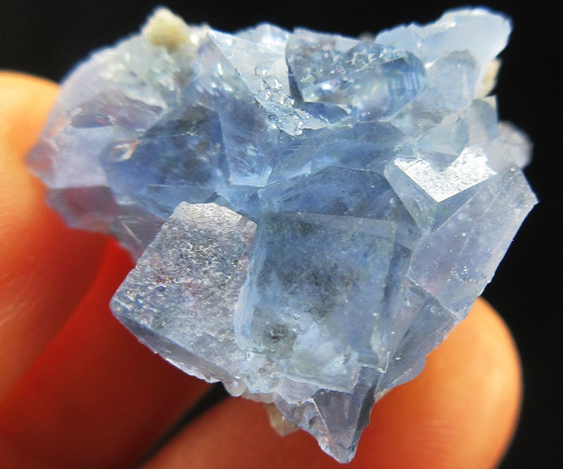 9g double face blue FLUORITE cube crystals mineral specimens,China! | eBay