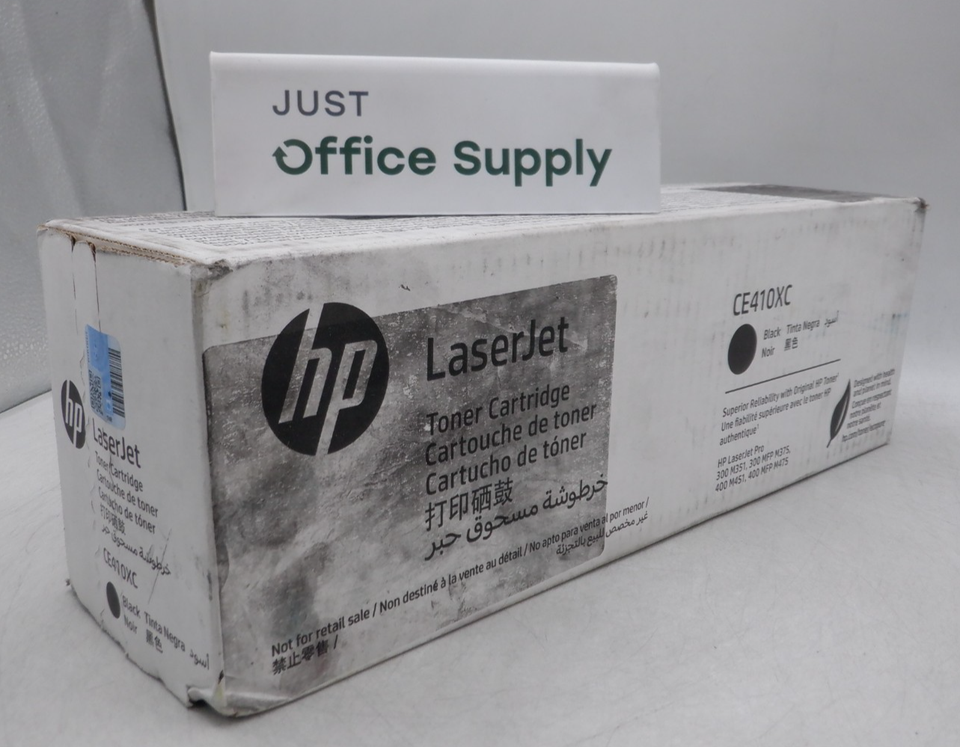 Genuine HP CE410XC Black Print Cartridge Free Shipping D 888182502358| eBay