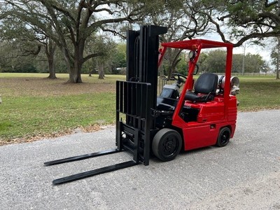 KALMAR C50 FORKLIFT - NISSAN ENGINE - NEW TIRES - 5000 LB CAPACITY | eBay