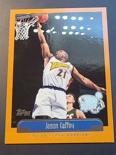 1999 Topps Basketball Trading Card NBA Tipoff '99 Warriors #6 Jason ...